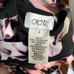 Cache | Dresses | Cach Brand Floral Wrap Dress Nwt | Poshmark